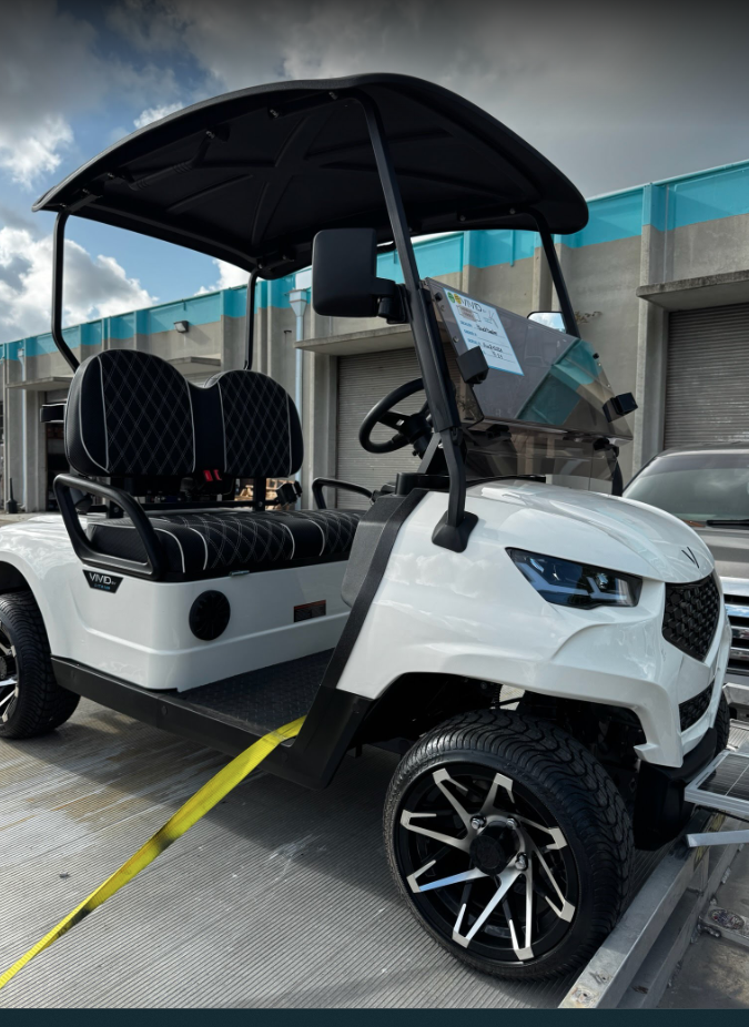 V2-2nd Generation Brand New Non Lifted 2-Passenger Golf Cart ...